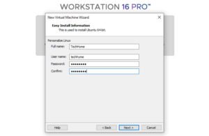 Setting Up New Virtual Machine with VMware Workstation 16 Pro - Tech Hyme