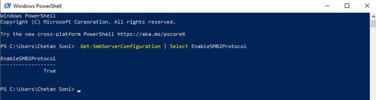 Disable SMB3 Protocol With CMD and PowerShell in Windows 10 - Tech Hyme