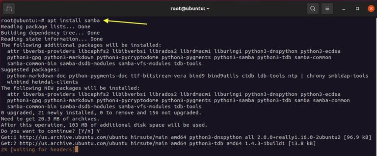 How To Install And Configure Samba Server In Ubuntu Tech Hyme 4838