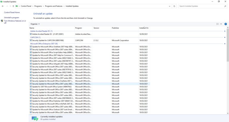 [Windows 10] View Windows Update History with CMD and Powershell - Tech ...