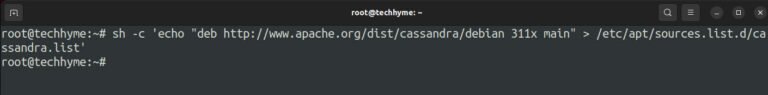 How To Install Apache Cassandra In Ubuntu Tech Hyme