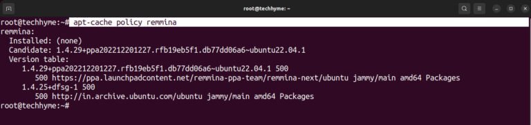 How To Install Remmina in Ubuntu - A Remote Desktop Client - Tech Hyme
