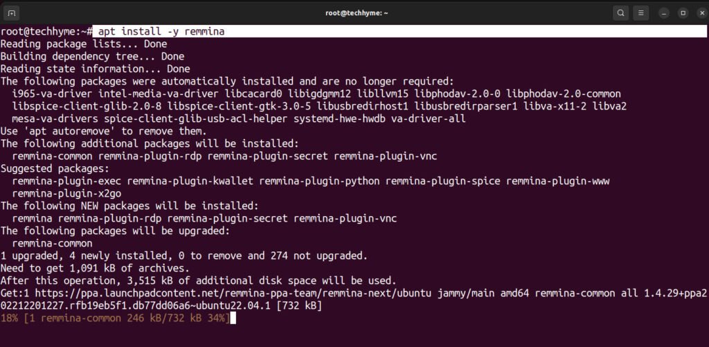 How To Install Remmina in Ubuntu - A Remote Desktop Client - Tech Hyme