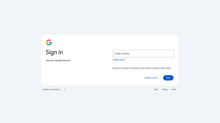Gmail's Refreshed Sign-In Page - A Modern Makeover - Tech Hyme