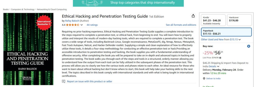 Top 8 Best Books to Learn Kali Linux and Ethical Hacking - Tech Hyme